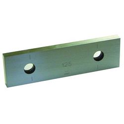 Cale étalon din 861 taille 125mm, degré 0