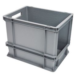 Bacs de stockage avec ouverture frontale 400 x 300 x 320 mm - 30 L
