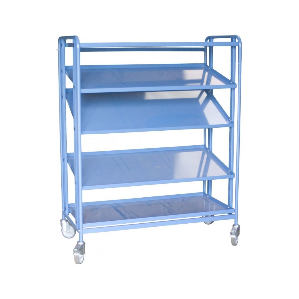 Servante à 5 plateaux inclinables réglables en hauteur, 250 kg