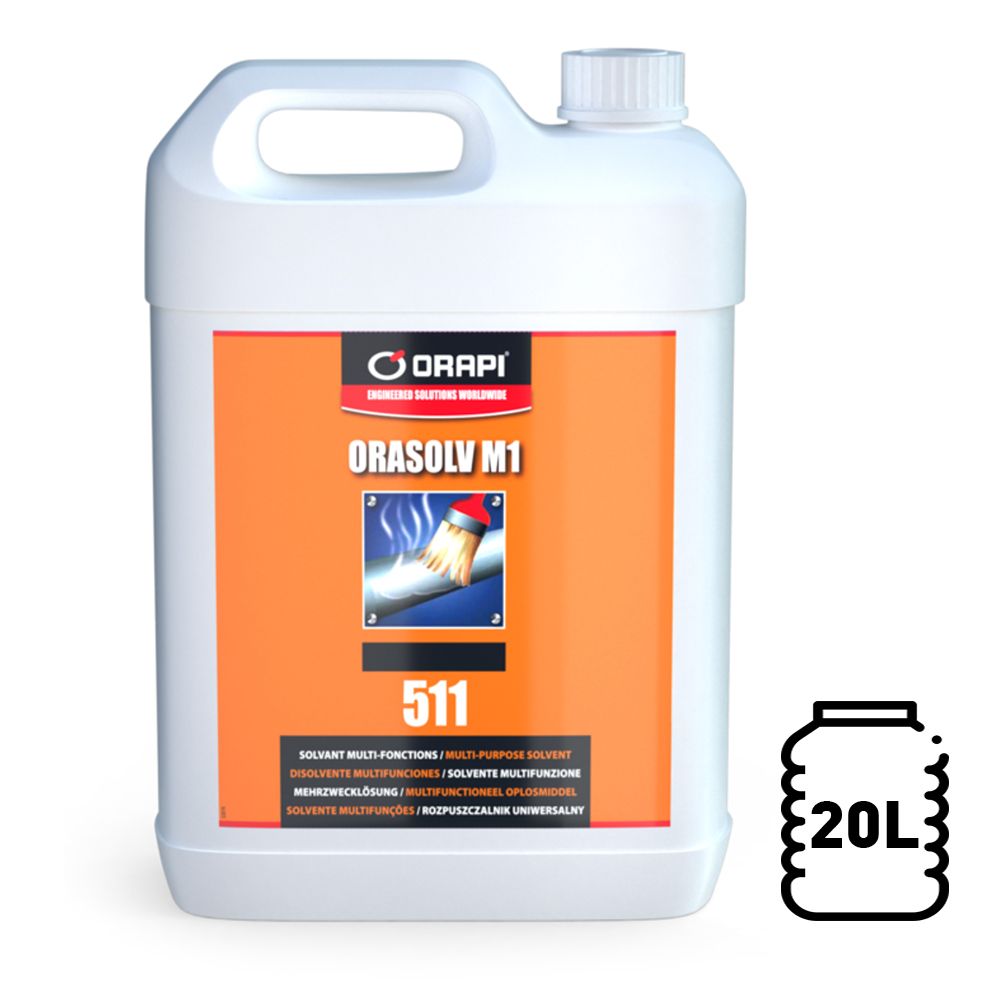 511 Solvant nettoyant rapide orasolv m1 Tonnelet 20 l