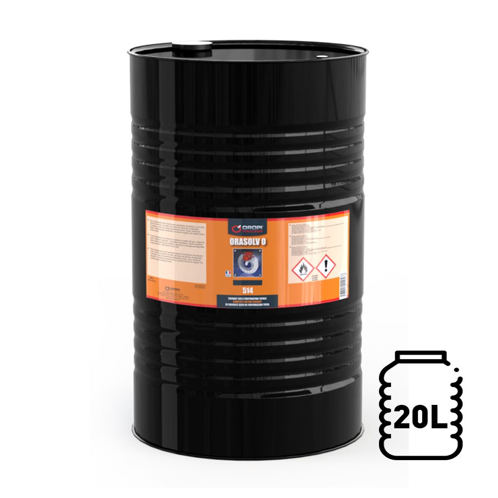 514 Solvant sec orasolv o Tonnelet 20 l