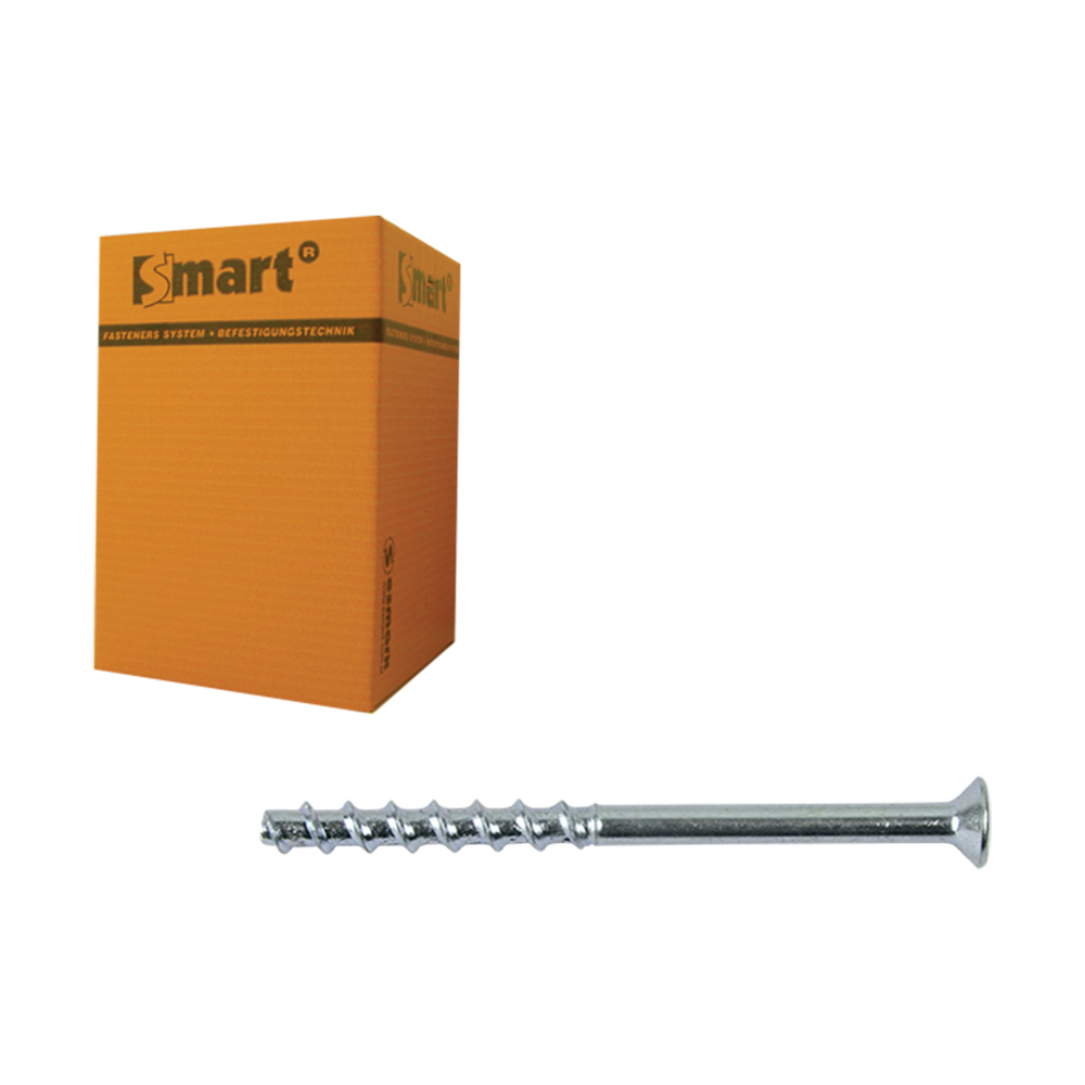 Smart Vis À Béton S-Bsv 6x65x100 Zn Boite De 100 Pièces | PGB | ODM