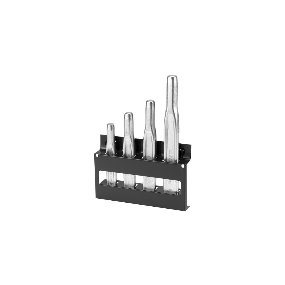 Set Koudbeitels, Geribbeld Model 262a.Js4